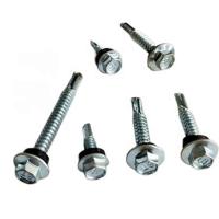 China Hex Head SUS304 Self Drilling Screws M4.8 with EPDM Washer - Carbon Steel & Stainless Steel Fasteners 3.5mm to 6.3mm for sale