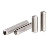 China SUS304 Coiled Spring Pins DIN1481 Zinc Plated M4 Size 16-80mm Length Industrial Fasteners for sale