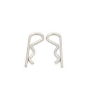 China SUS304 R Type Spring Cotter Pin 2.5mm-8mm Diameter for Industrial Accessory Buckle Fastening for sale