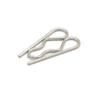 China SUS304 R Type Spring Cotter Pin 2.5mm-8mm Diameter for Industrial Accessory Buckle Fastening for sale