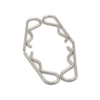 China SUS304 R Type Spring Cotter Pin 2.5mm-8mm Diameter for Industrial Accessory Buckle Fastening for sale