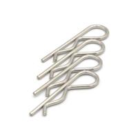 China SUS304 R Type Spring Cotter Pin 2.5mm-8mm Diameter for Industrial Accessory Buckle Fastening for sale