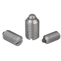 China JIS ANSI Stainless Steel Set Screws M12 with Ball Point - M3 to M16 Sizes, 6-24mm Length for sale