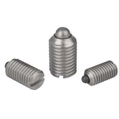 China JIS ANSI Stainless Steel Set Screws M12 with Ball Point - M3 to M16 Sizes, 6-24mm Length for sale