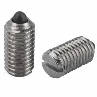 China JIS ANSI Stainless Steel Set Screws M12 with Ball Point - M3 to M16 Sizes, 6-24mm Length for sale