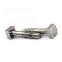 China Stainless Steel 304 316 Square Head Bolts M5-M18 Full Thread Half Thread DIN 787 Standard for sale