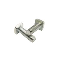 China Stainless Steel 304 316 Square Head Bolts M5-M18 Full Thread Half Thread DIN 787 Standard for sale
