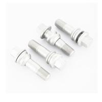 China Stainless Steel Flat Head Hub Bolts M8 M12 Flange Hexagon Car Contour Screw for sale