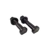 China Stainless Steel Trailer Rear Wheel Bolt Nut VALX Axle M27x2.0x93 Heavy Duty Hex Bolt 40Cr ISO9001 for sale