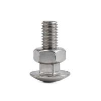 China Wholesale Stainless Steel Coach Bolt and Nut SS304 SS316 A2-70 A4-80 M6-M100 for sale
