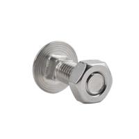 China Wholesale Stainless Steel Coach Bolt and Nut SS304 SS316 A2-70 A4-80 M6-M100 for sale