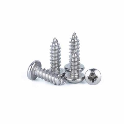 China Stainless Steel Self Tapping Screws 3.3-6.3mm with Spring Washer for Industrial Fastening for sale