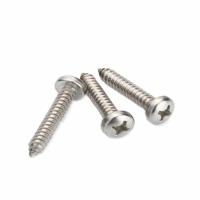 China Stainless Steel Right Hand Self Tapping Screws Zinc Plated Finish for sale