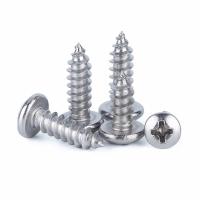 China Phillips Cross Recessed Wood Screw Pan Head Self Tapping Screw - Custom Sizes Available in Stainless Steel & Carbon Steel for sale