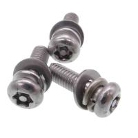 China Galvanized Anti Theft Screw Non Standard Sems Combination Security Set Screws for sale