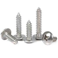 China Stainless Steel Right Hand Self Tapping Screws Zinc Plated Finish for sale