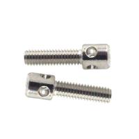 China M4 Phillips Cross Slotted Head Anti Theft Seal Screw Brass 304 Stainless Steel for Electric Meter for sale