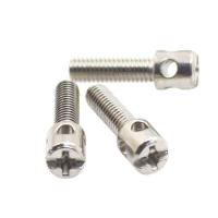 China M4 Phillips Cross Slotted Head Anti Theft Seal Screw Brass 304 Stainless Steel for Electric Meter for sale