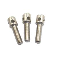 China M4 Phillips Cross Slotted Head Anti Theft Seal Screw Brass 304 Stainless Steel for Electric Meter for sale