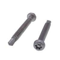 China 304 Stainless Steel Pin Head Torx Self Drilling Screws Tamper Resistant M3.5 x 16mm for sale