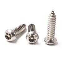 China ST6.3 25mm Pan Head Torx Self Tapping Thread Anti Theft Tapping Screw for sale