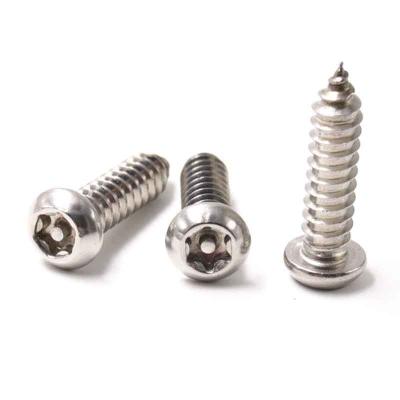 China ST6.3 25mm Pan Head Torx Self Tapping Thread Anti Theft Tapping Screw for sale