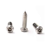 China ST6.3 25mm Pan Head Torx Self Tapping Thread Anti Theft Tapping Screw for sale