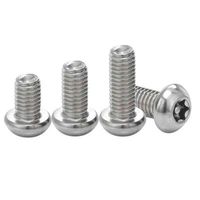 China Stainless Steel Pan Head Security Torx Pin Center Tamper Proof Screw M1.6-M6 for sale