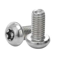 China Stainless Steel Pan Head Security Torx Pin Center Tamper Proof Screw M1.6-M6 for sale