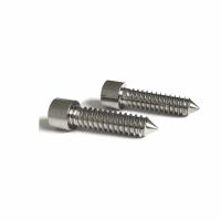 China Size M16 ASTM GR5 Self Tapping Titanium Screw Bolts 65mm Length for sale