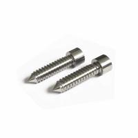 China Size M16 ASTM GR5 Self Tapping Titanium Screw Bolts 65mm Length for sale