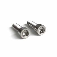 China Size M16 ASTM GR5 Self Tapping Titanium Screw Bolts 65mm Length for sale