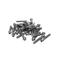 China 30MM Length ASTM GR5 Titanium Bolt Screw Nut Size M5 for sale