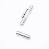 China 304 Stainless Steel Double Head Bolt Insulator Stud M6 to M24 50-150mm Thread Rod Fastener for sale