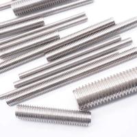 China 304 Stainless Steel Double Head Bolt Insulator Stud M6 to M24 50-150mm Thread Rod Fastener for sale