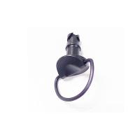 China GR2 GR5 Titanium Quick Release D Ring Fairing Fasteners M6 M33 Polished Anodised for sale