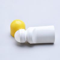 China Sturdy Smooth Roll On Deodorant Bottle , Plastic Roller Ball Bottles Customizable Logo for sale