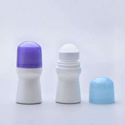 China Diameter 35.4mm Plastic Roller Bottle Custom Size 1oz Roll On Bottles for sale