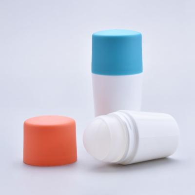 China 75ml Perfume Roller Bottles PP Plastic Smooth Perfume Rollerball Bottles for sale