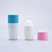China Large Size Roll On Deodorant Bottles 75ml Plastic Roller Bottles for sale
