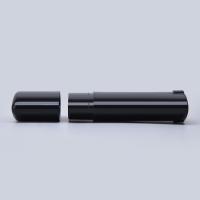 China 50g Black Deodorant Tubes Plastic With Smooth Surface for sale