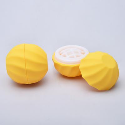 China Custom Plastic Deodorant Tube 7g Ball Shaped Empty Cosmetic Container PP for sale