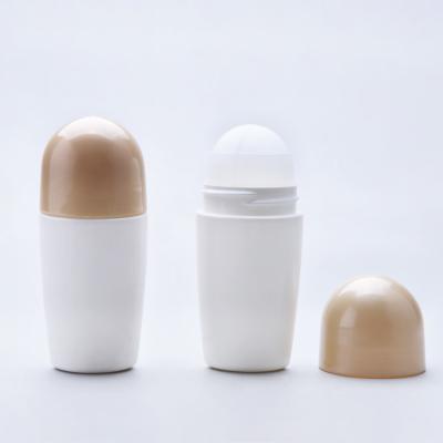 China 75ml Plastic Roller Ball Bottles Cosmetic Perfume Customized Label for sale