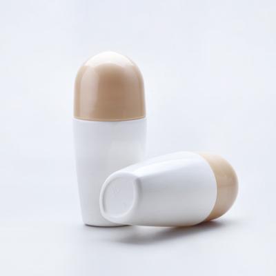 China PCR Refillable Large Roller Ball Bottles 2.5oz Empty Hot Stamping Printing for sale