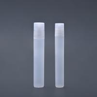 China 3ml 5ml 8ml Small Roller Bottles PP White Plastic Rollerball Perfume Container for sale