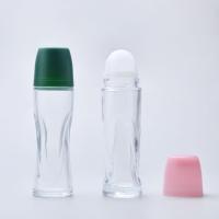 China 65ml Glass Roller Ball Bottles Refillable Roll On Perfume Bottles for sale