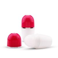 China 50ml Roll On Deodorant Bottles Refillable Cosmetic For Antiperspirant for sale