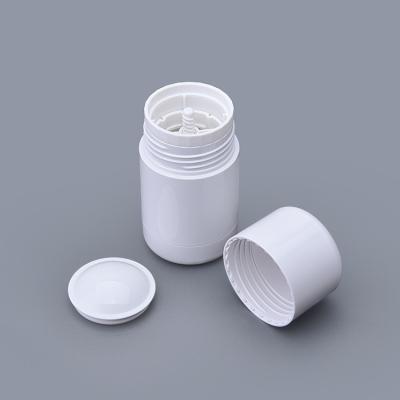 China Empty White Abs Cover Pp Iner Round Deodorant Tubes 30g 50g for sale