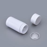 China AS Push Up Deodorant Containers 15g 30g 50g White Round Stick Tube for sale