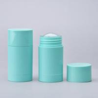 China 1.35 Oz 40g Empty Round Deodorant Tubes ABS Plastic Twist Up for sale